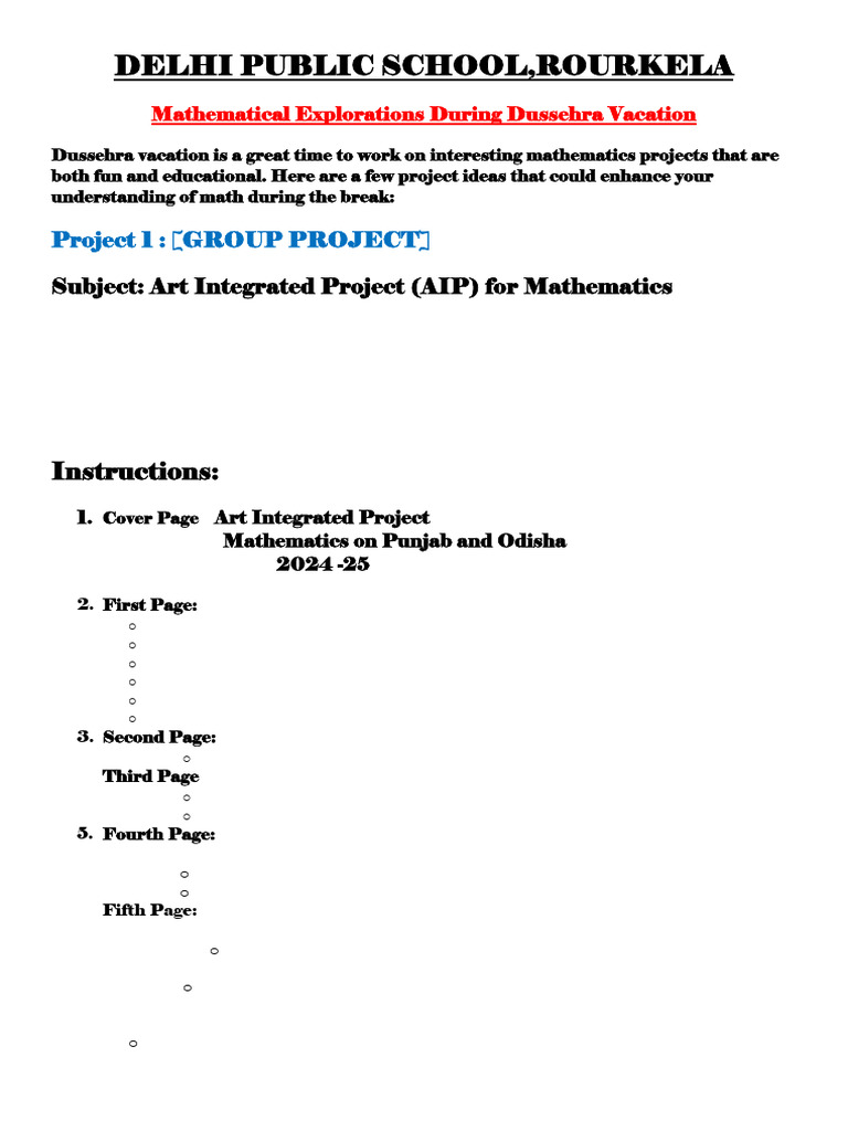 CLASS 10 MATHS PROJECT | PDF | Mathematics