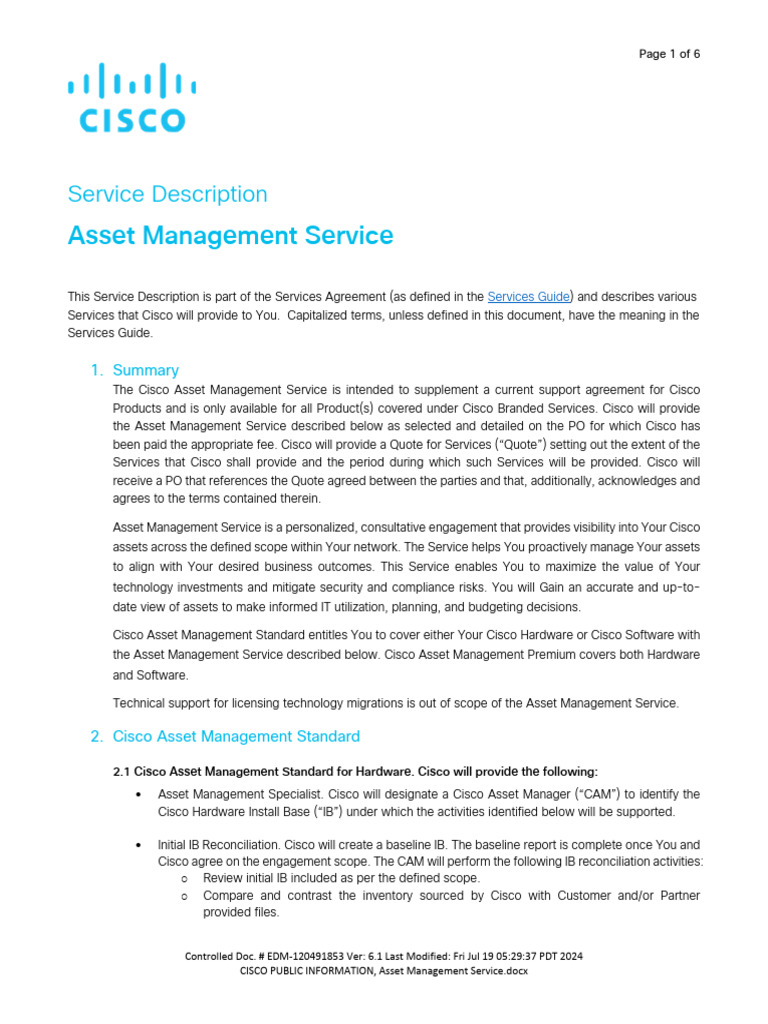 Asset Management | PDF | Asset Management | Computing