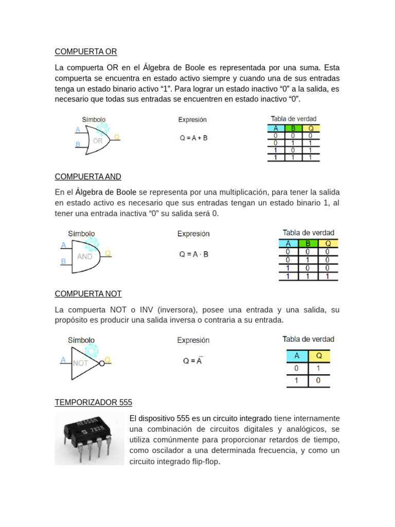 Compuerta or | PDF