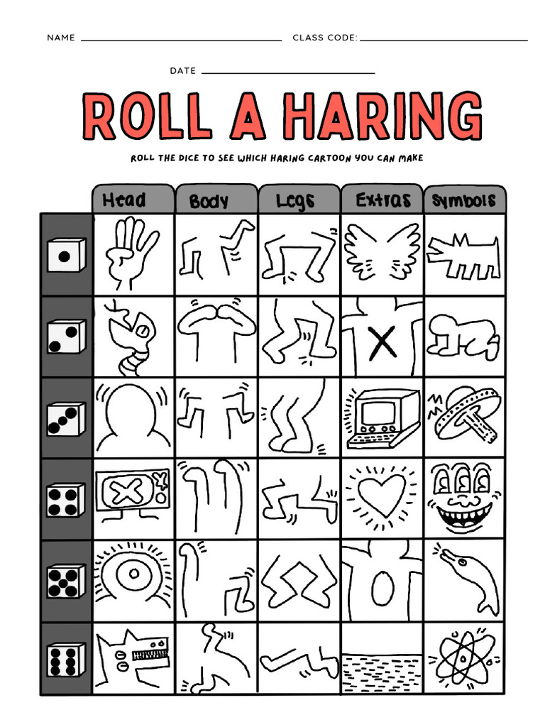 3rd Grade - Roll A Haring | PDF