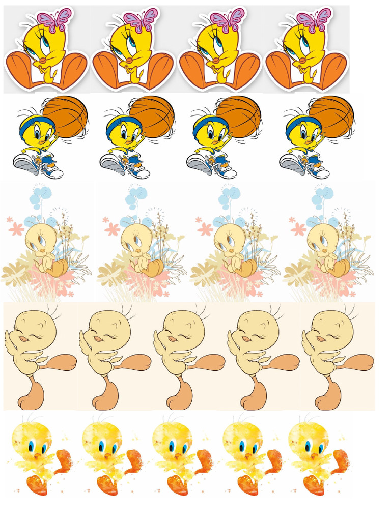 Stickers Tweety | PDF