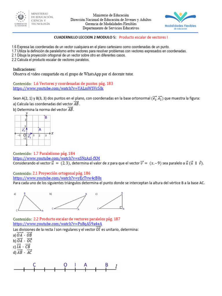 Leccion 2 - M - 5 - Primer Año | PDF | Métodos y materiales de enseñanza