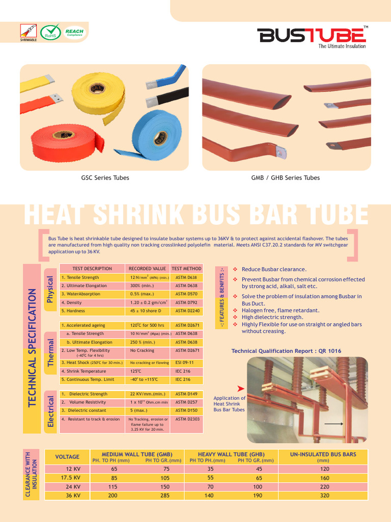 Bustube Busbar Tube | PDF | Insulator (Electricity) | Electricity