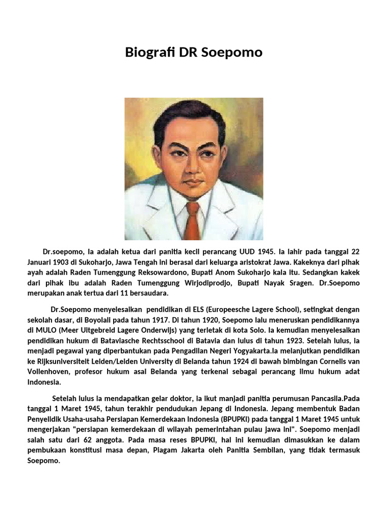 Biografi DR Soe-WPS Office1 | PDF | Politik