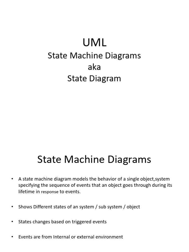 05.5 State Diagram | PDF | Computer Programming | Systems Engineering 05.5 State Diagram | PDF | Computer Programming | Systems Engineering