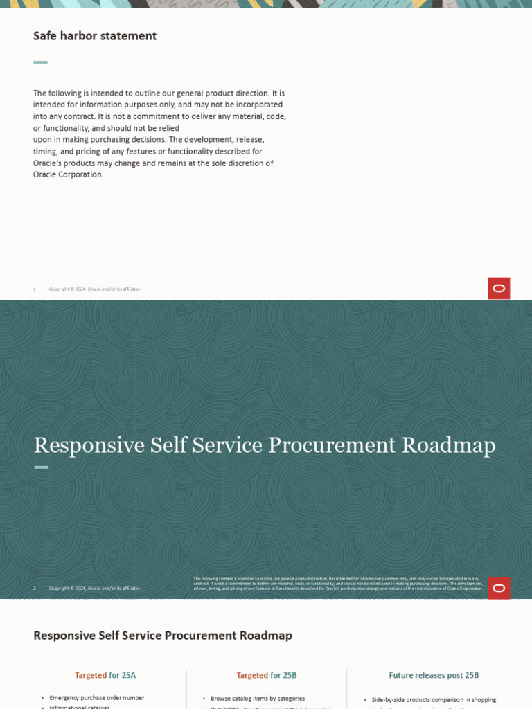 RSSP FeaturesandRoadmap 24D | PDF | Business