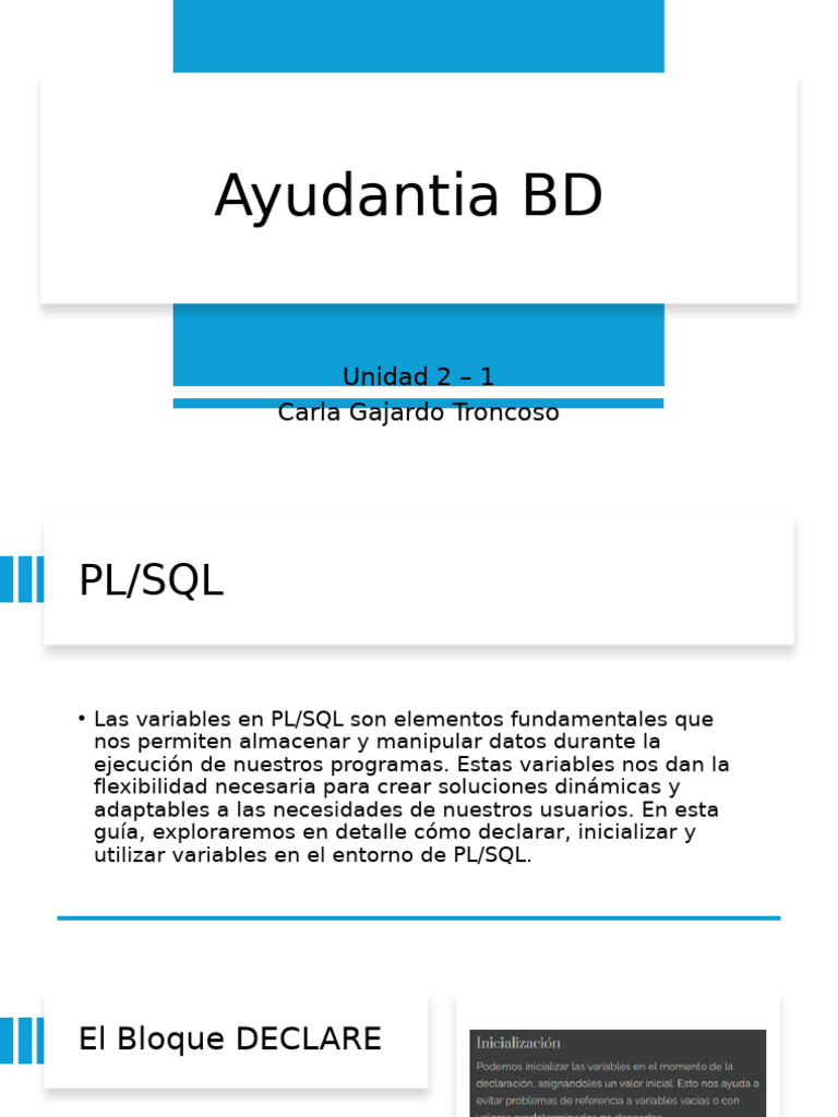 Ayudantia BD1-1 | PDF