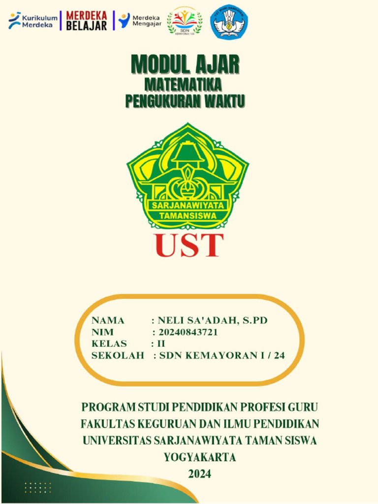 Perangkat Pembelajaran - Neli Sa'Adah, S.PD - 20240843721 | PDF