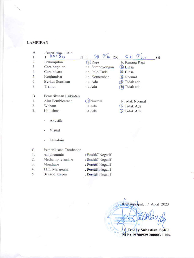 Nafza Lampiran | PDF