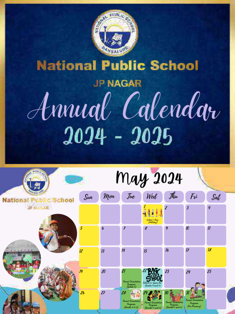 2024-2025 School Year Calendar | PDF | Festival | Observances