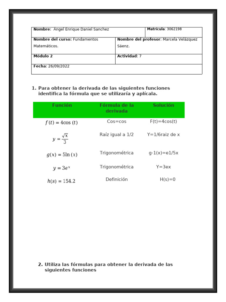 Ejercicio7 FM | PDF | Métodos y materiales de enseñanza
