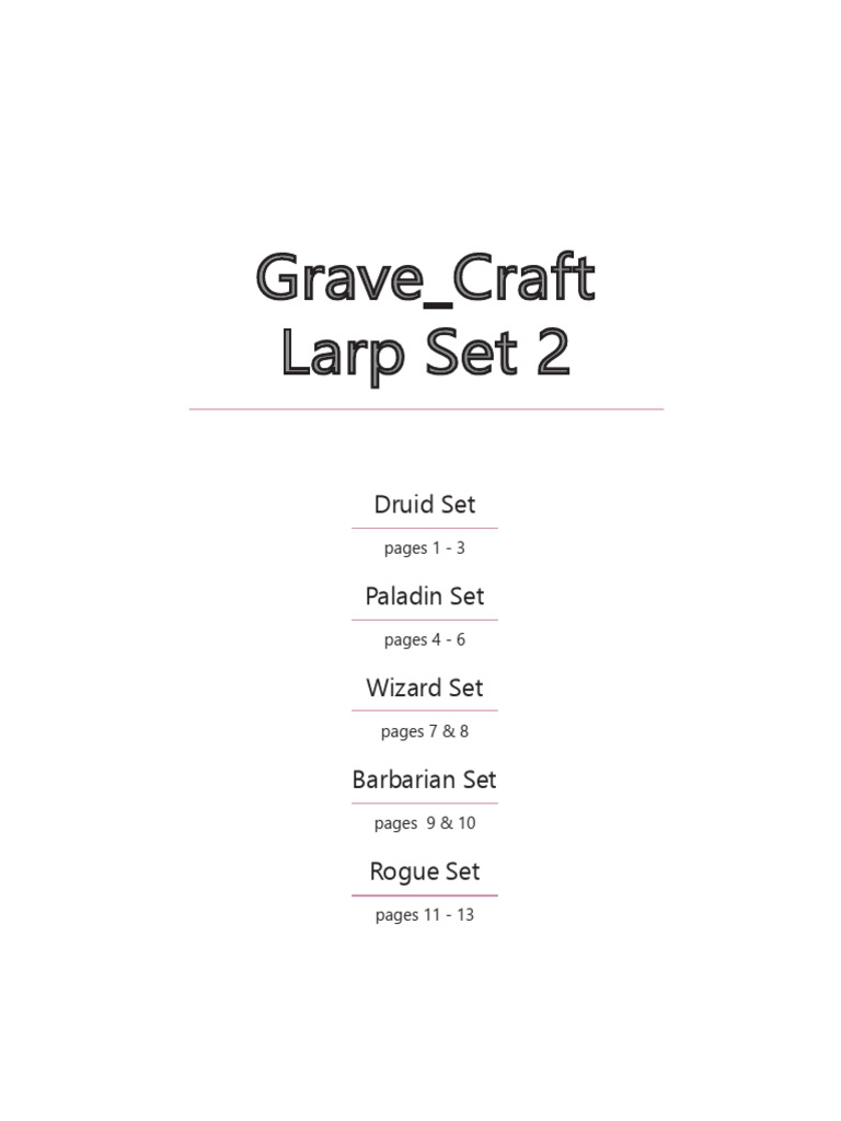 Grave_craftLarpSet2 | PDF