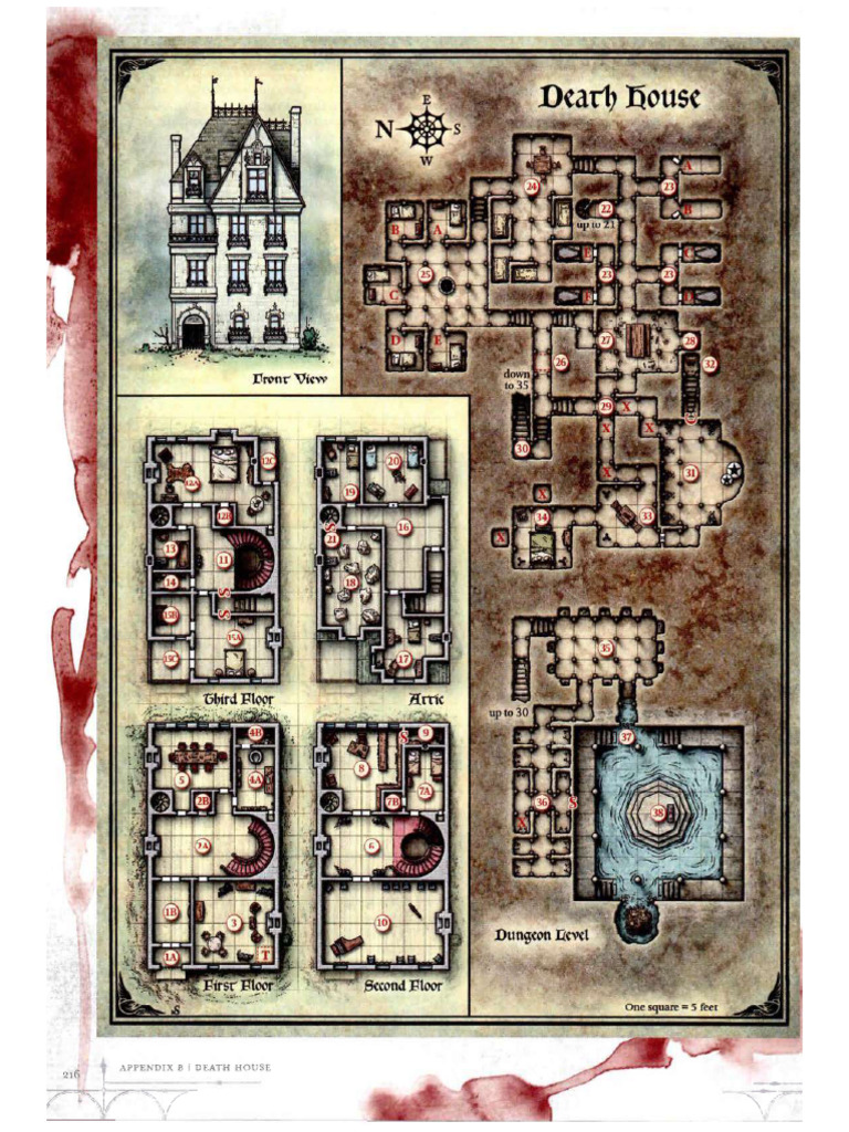 Death House Map | PDF