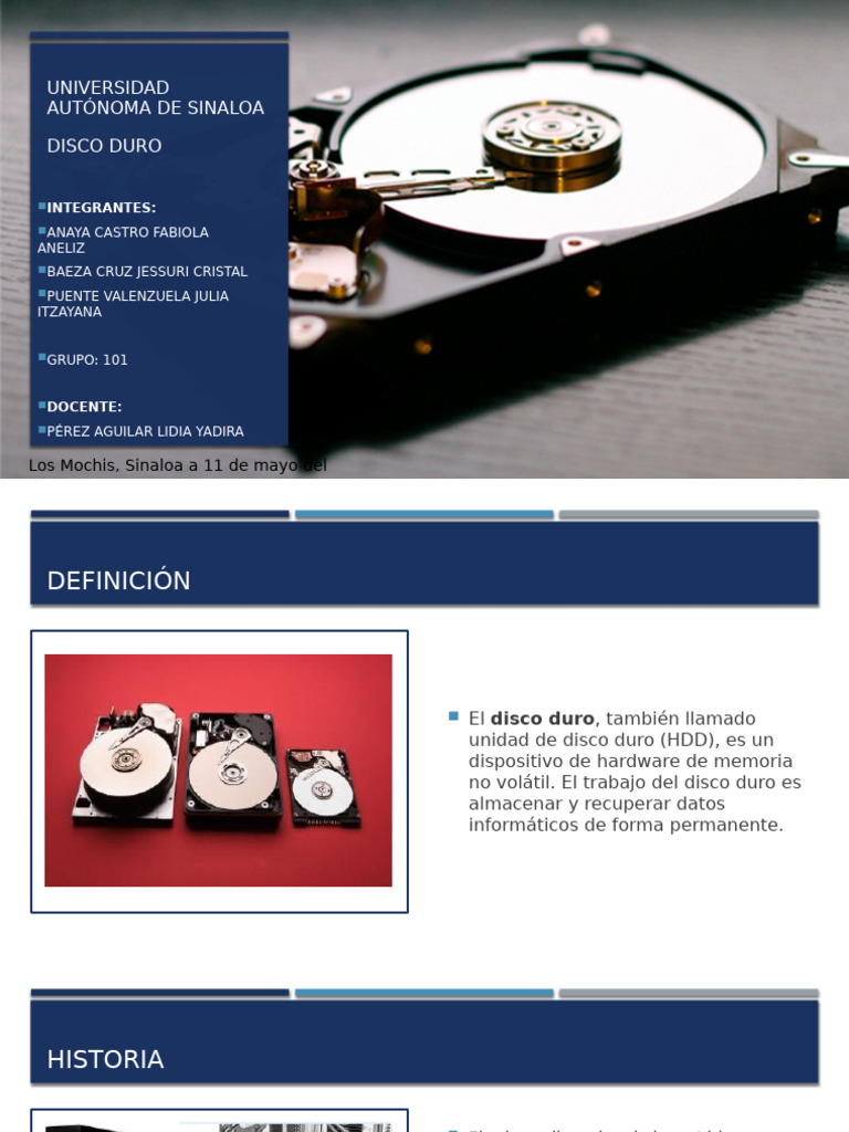 Disco Duro | PDF | Disco duro | Unidad de estado sólido