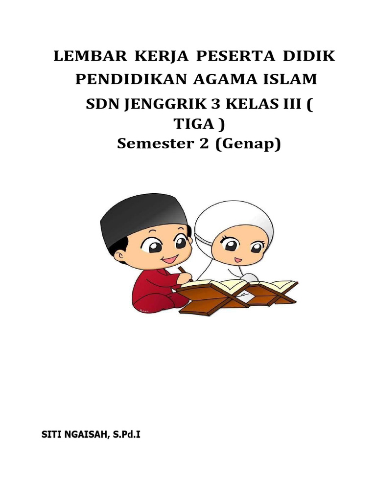 LKPD - Hati Tentram Perilaku | PDF