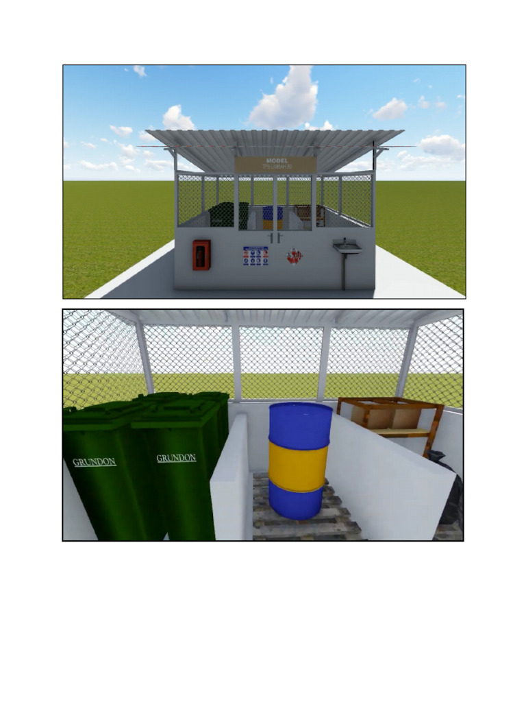 Model Gudang Limbah B3 | PDF