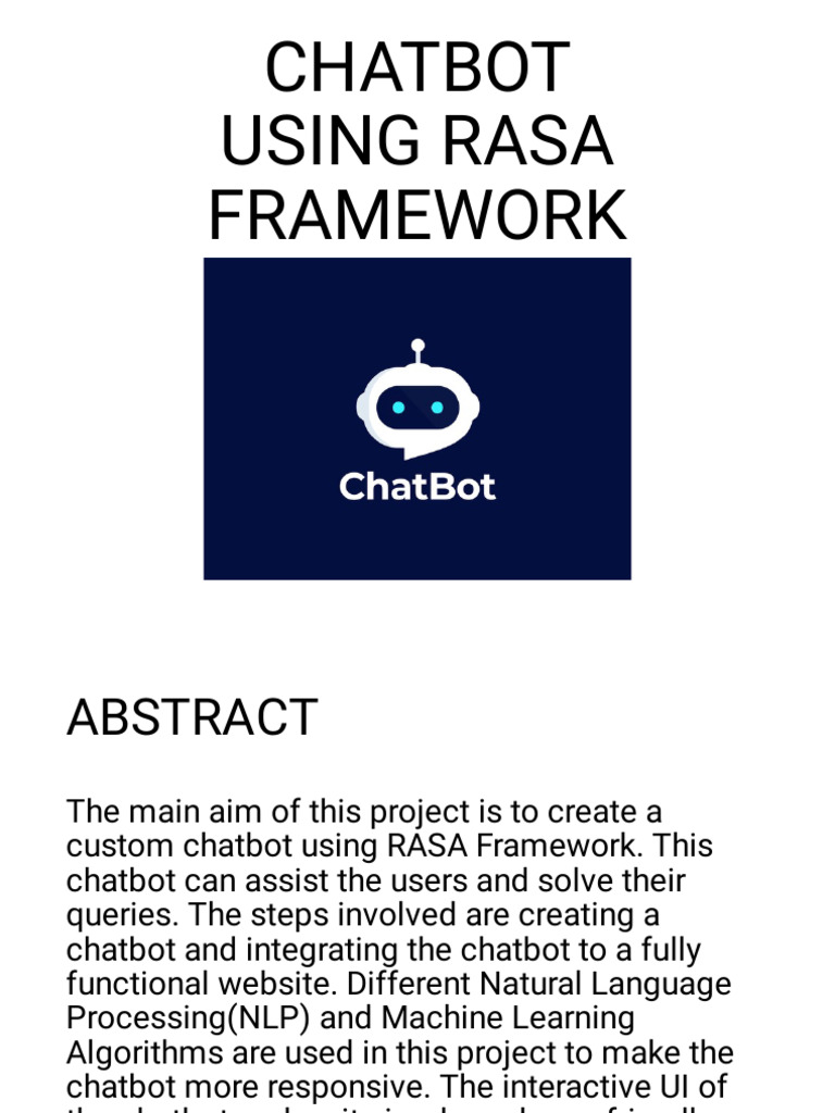 CHATBOT | PDF | Computing | Computer Science