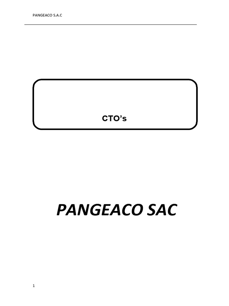 Normativa de Instalación de CTO en Pangeaco | PDF | Fibra óptica ...