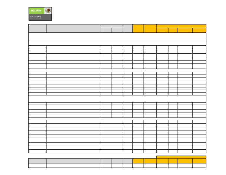Tramites de SECTUR Esquema E5cinco 22 01 2015 SAT | PDF | Industrias de ...
