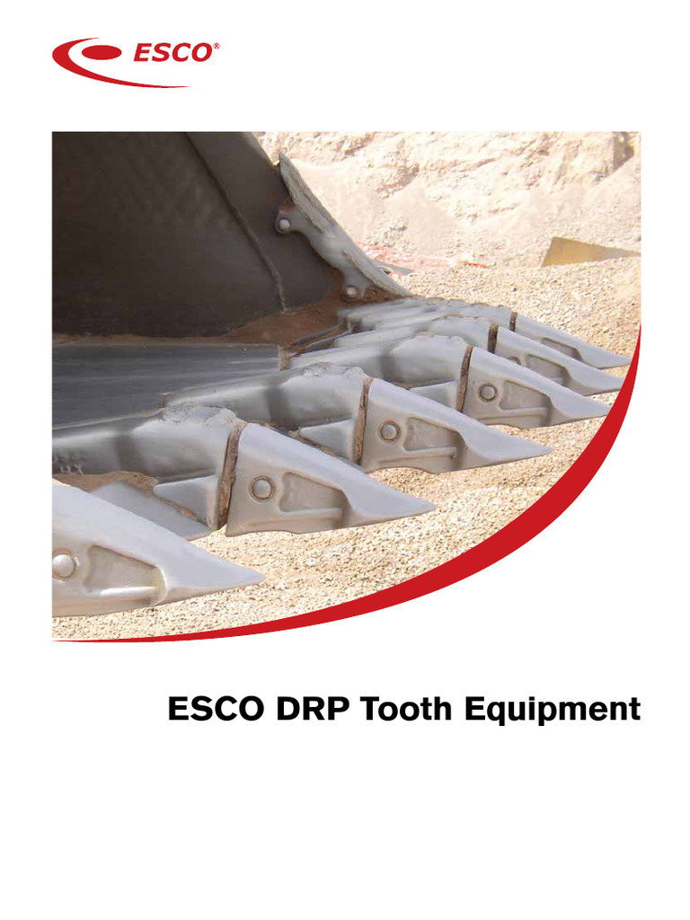 ESCO DRP Tooth Equipment | PDF | Materials