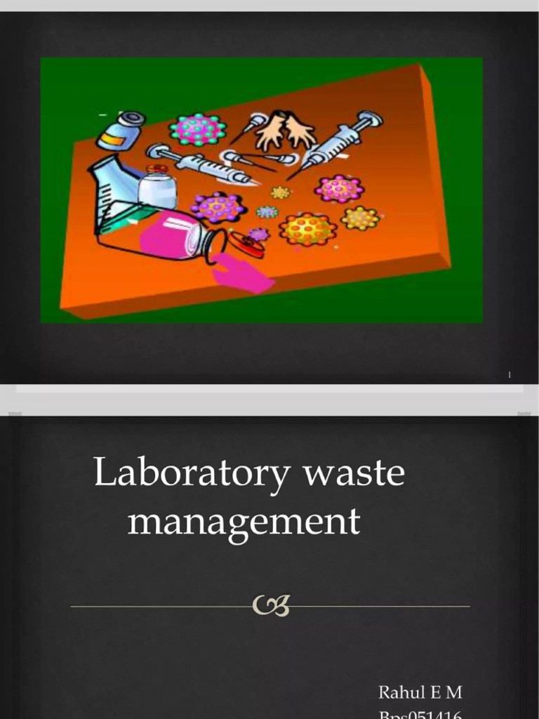 Laboaratory Waste Management - 20241013 - 234528 | PDF