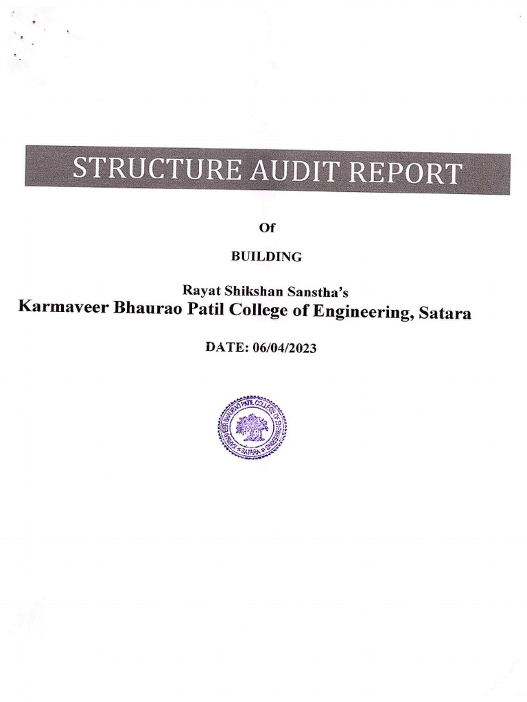 Structure Audit Report | PDF