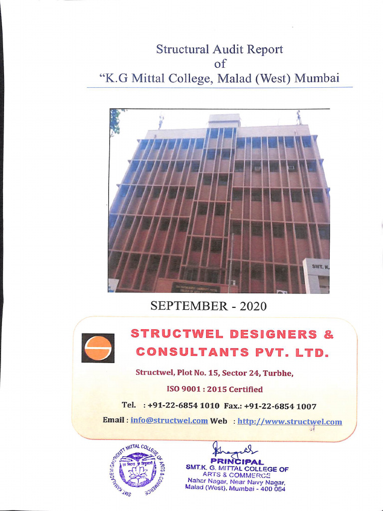 Structural Audit Report 1681292845 | PDF