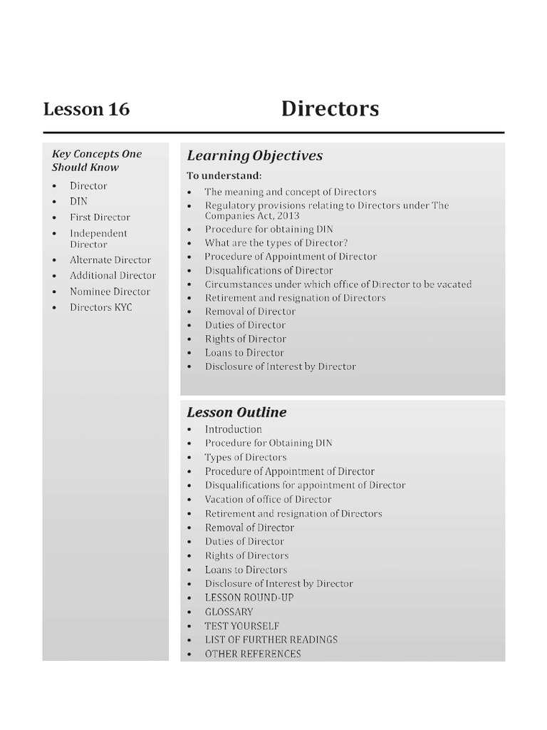 Directors | PDF