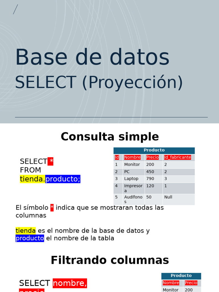 Base de Datos | PDF | Lenovo | Ingeniería Informática