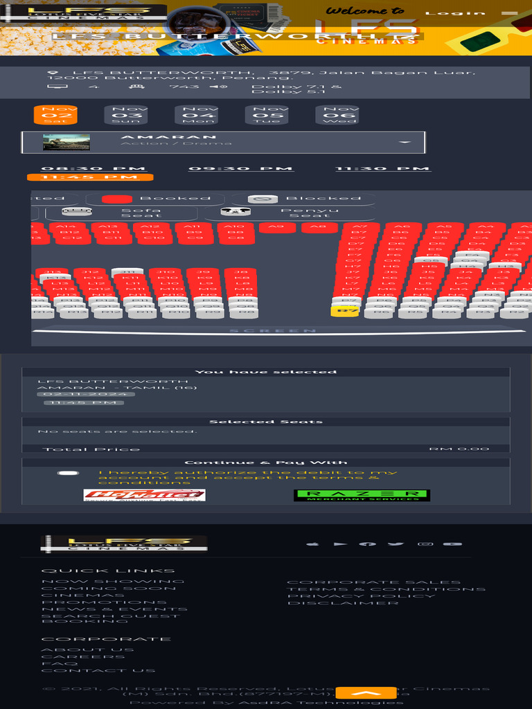 Welcome To LFS Cinemas, Lotus Five Star Cinemas, Leading Chain of ...