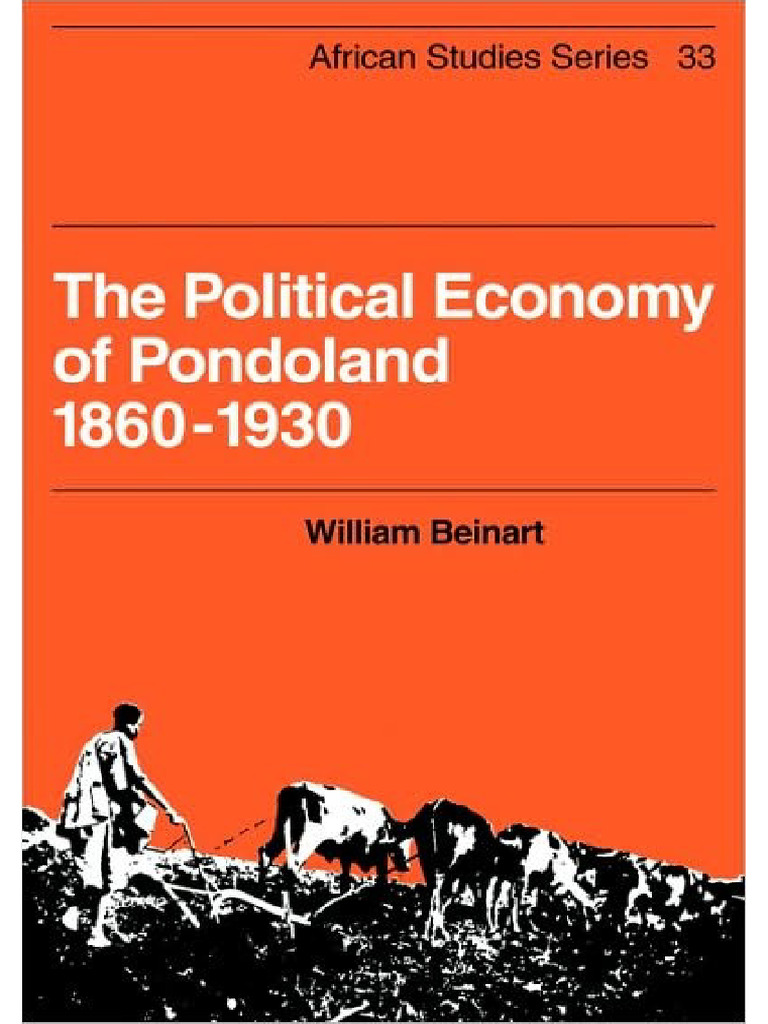 Beinart. The Political Economy of Pondoland 1860-1930 2 | PDF | Xhosa ...