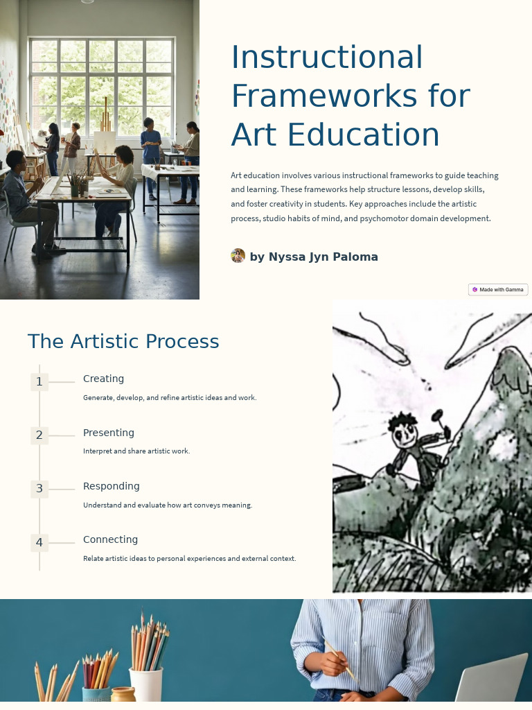Instructional Frameworks For Art Education | PDF | Creativity | Mind