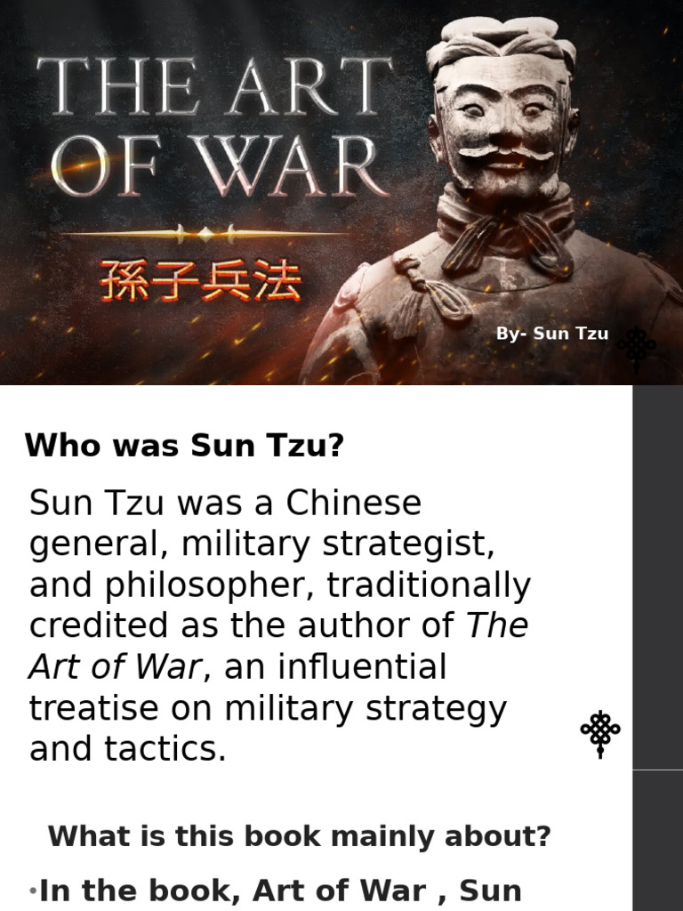 THE ART OF WAR by SUN TZU | PDF | The Art Of War | Military Strategy