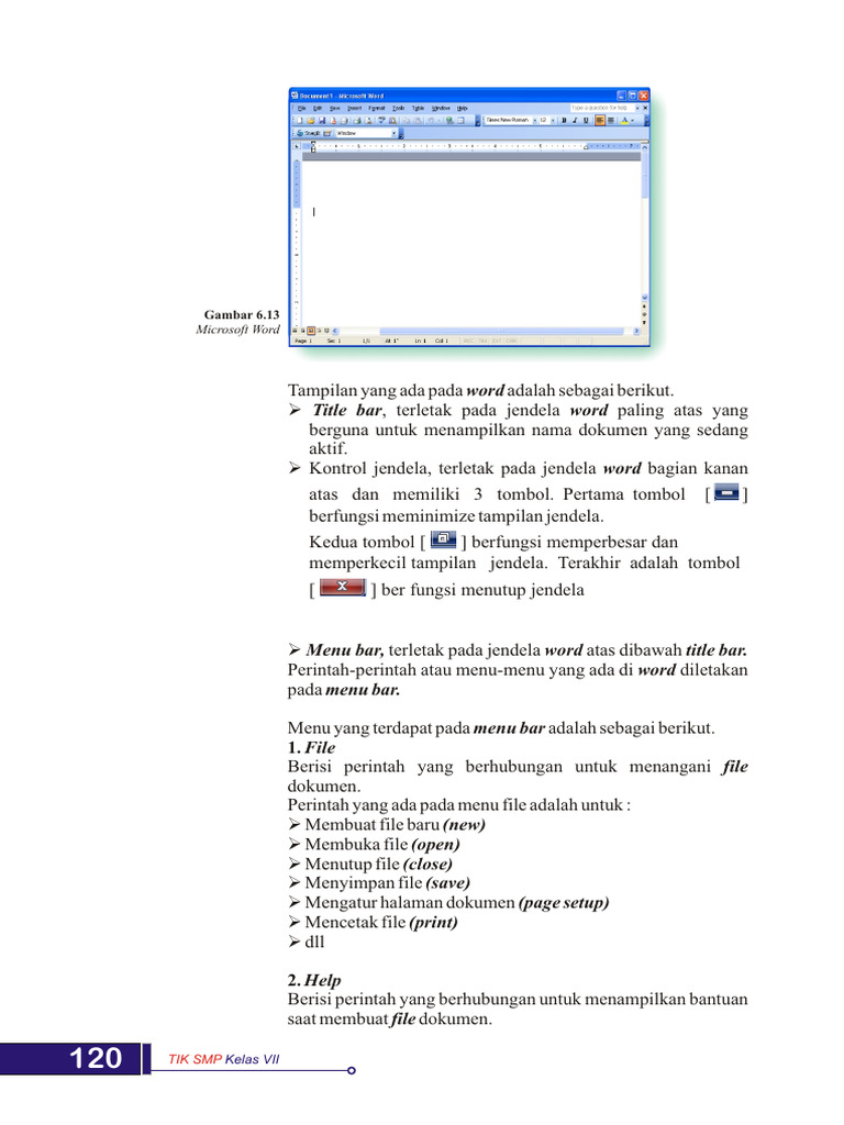 TIK Kelas 7. Bab 6. Perangkat Lunak | PDF