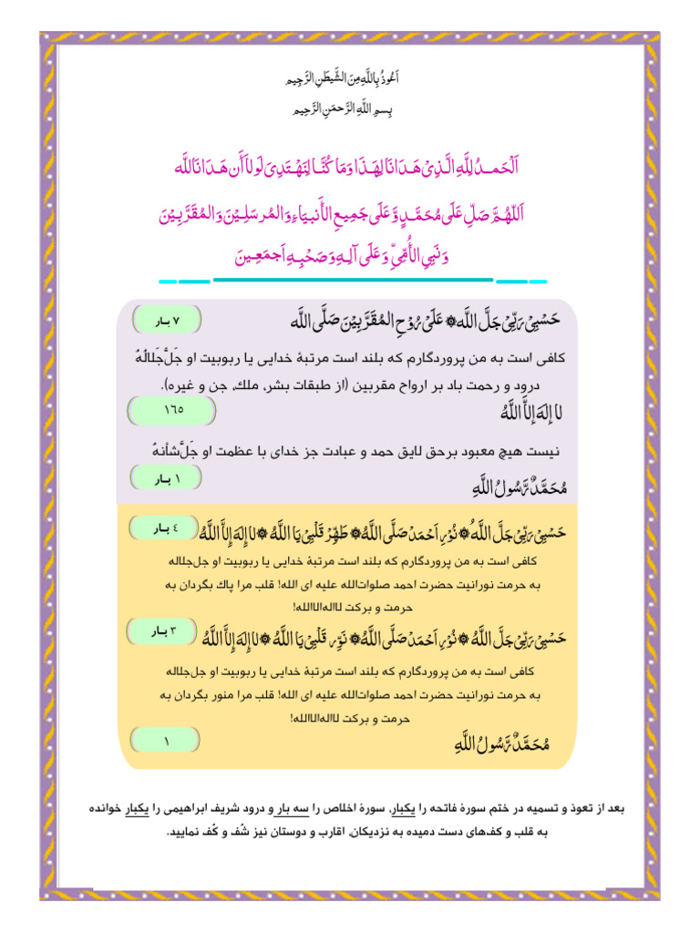 01 Zikr Saghira | PDF