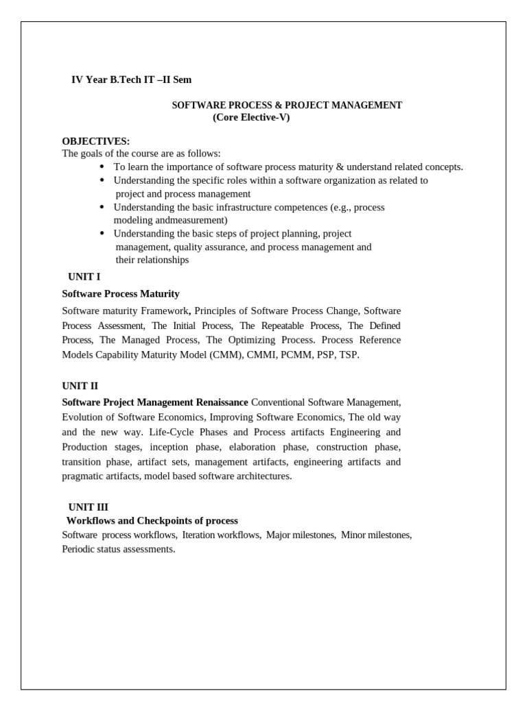 SPPM | PDF | Software Development Process | Software Engineering