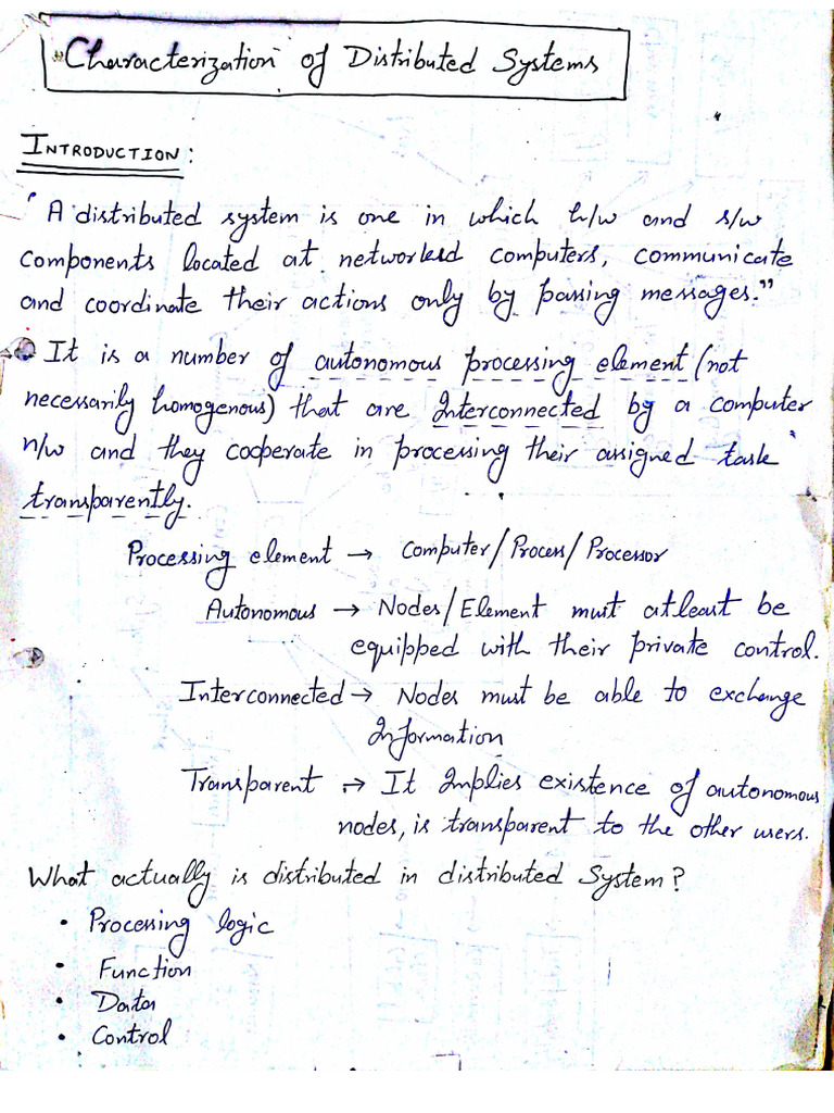 Distributed Systems 1 | PDF