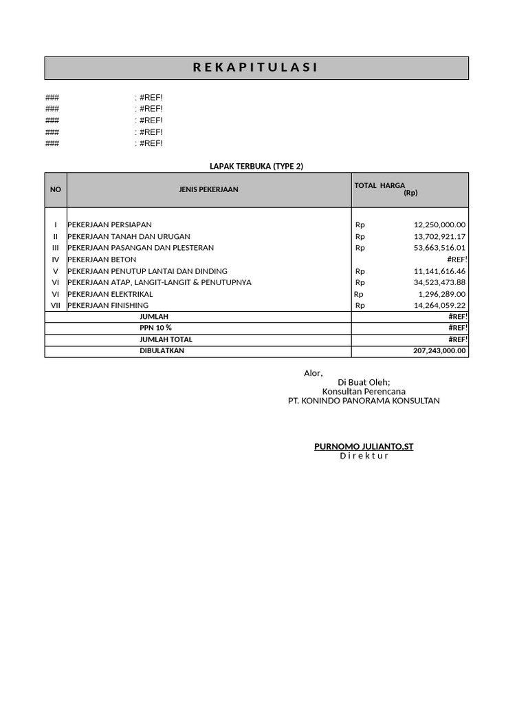 Rab Cco Bangunan Utama & Bangunan Pelengkap Gereja c3 | PDF