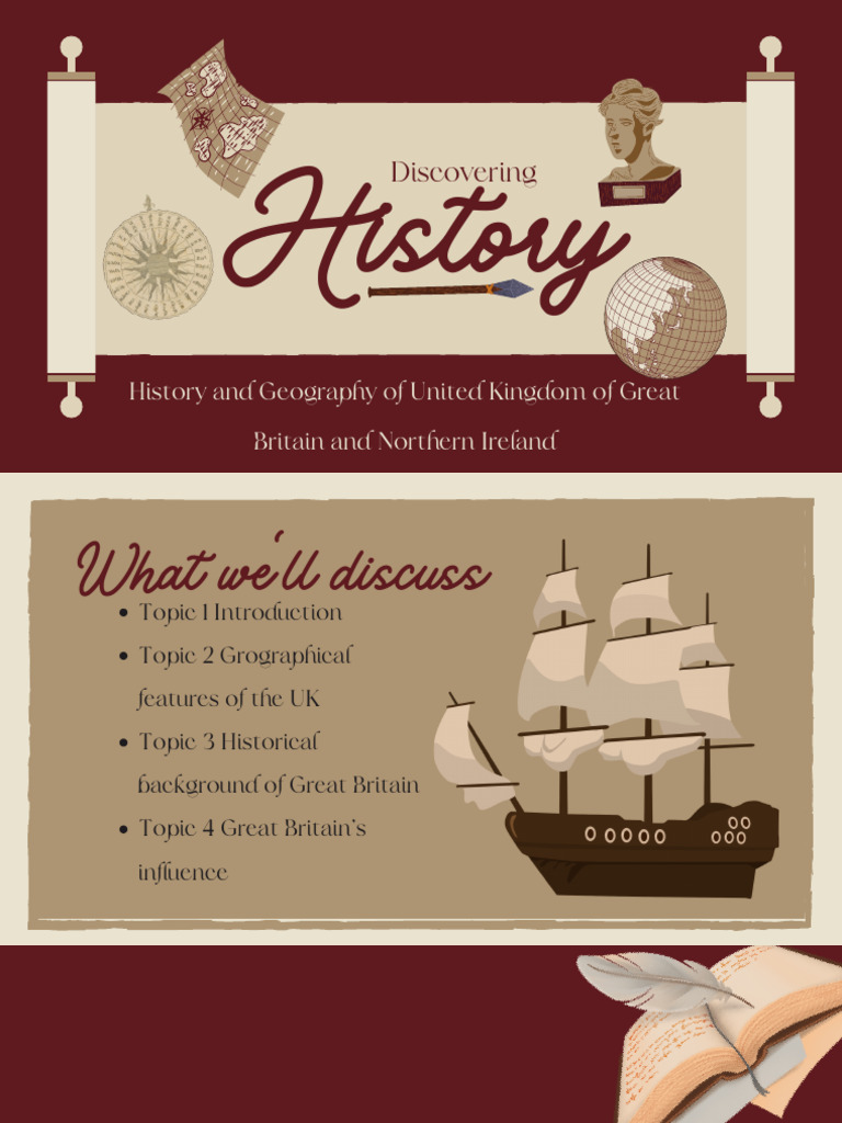History and Geography OfUnited Kingdom of Great Britain and Northern ...