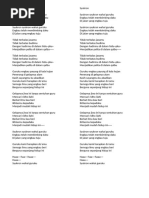 Lirik Lagu Syukron Wahai Guruku | PDF | Agama & Spiritualitas