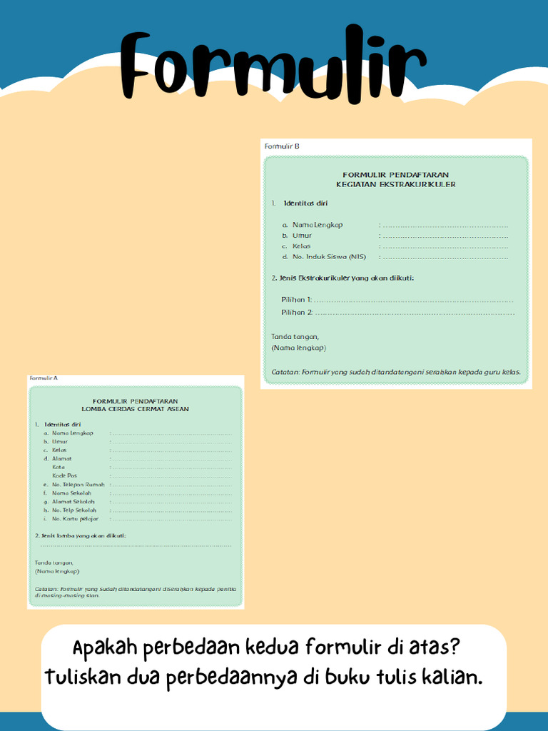Formulir Lembar Diskusi | PDF