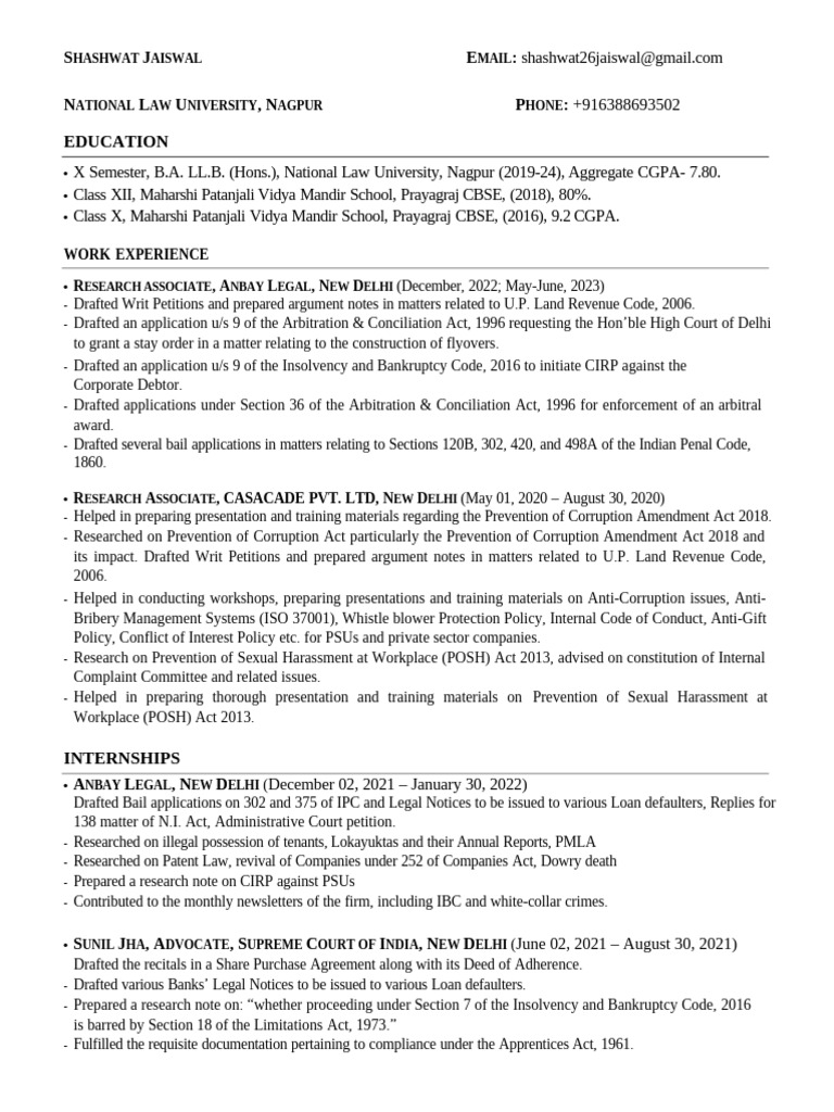 2019 - Shashwat - Jaiswal - Nlu Nagpur-1 | PDF | Bankruptcy ... 2019 - Shashwat - Jaiswal - Nlu Nagpur-1 | PDF | Bankruptcy ...