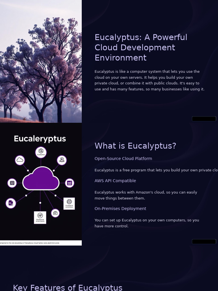 Eucalyptus Seminar | PDF | Cloud Computing | Computer Cluster