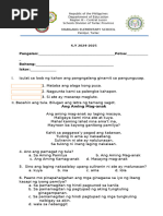 FILIPINO Grade 2 Periodical Test With TOS Edited | PDF