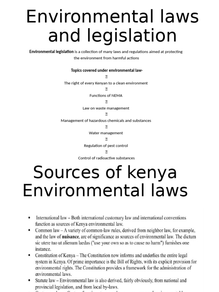Environmental 3 | PDF | Law