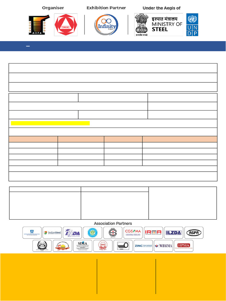 Delegate Registration Form | PDF