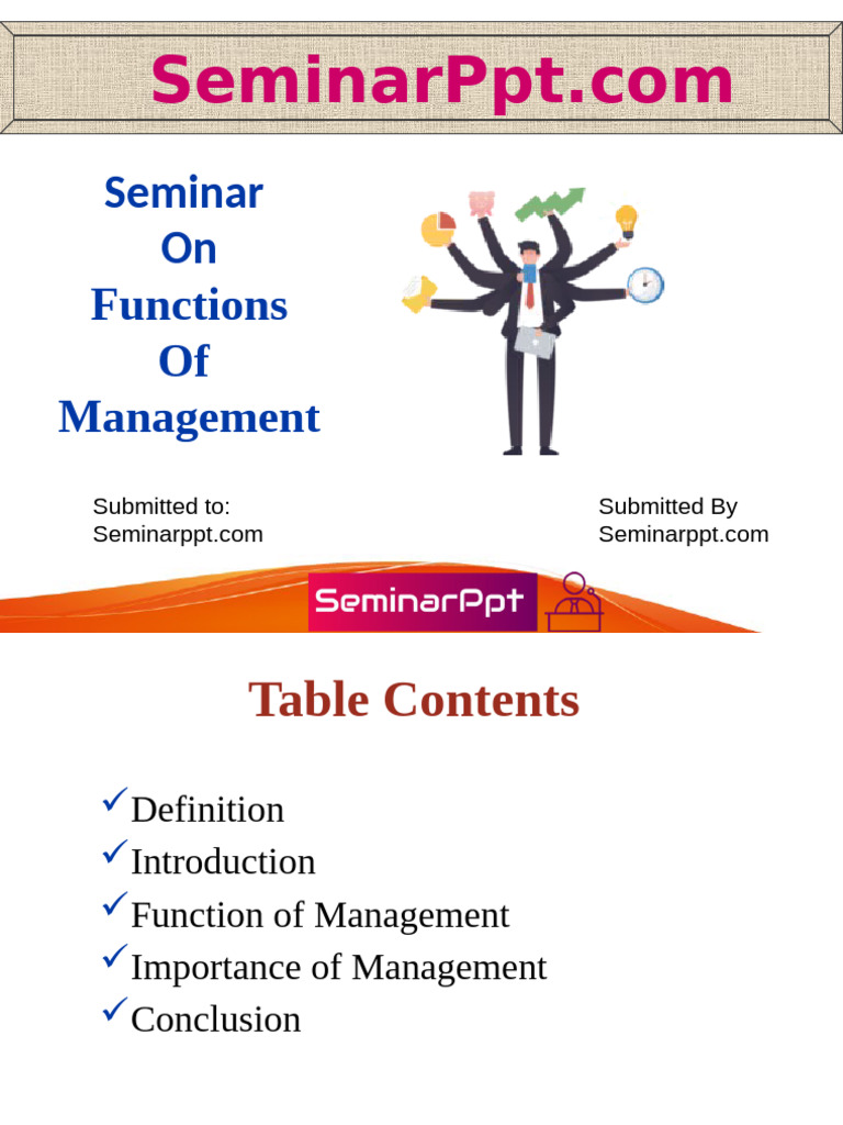 Overview of Management Functions | PDF | Business