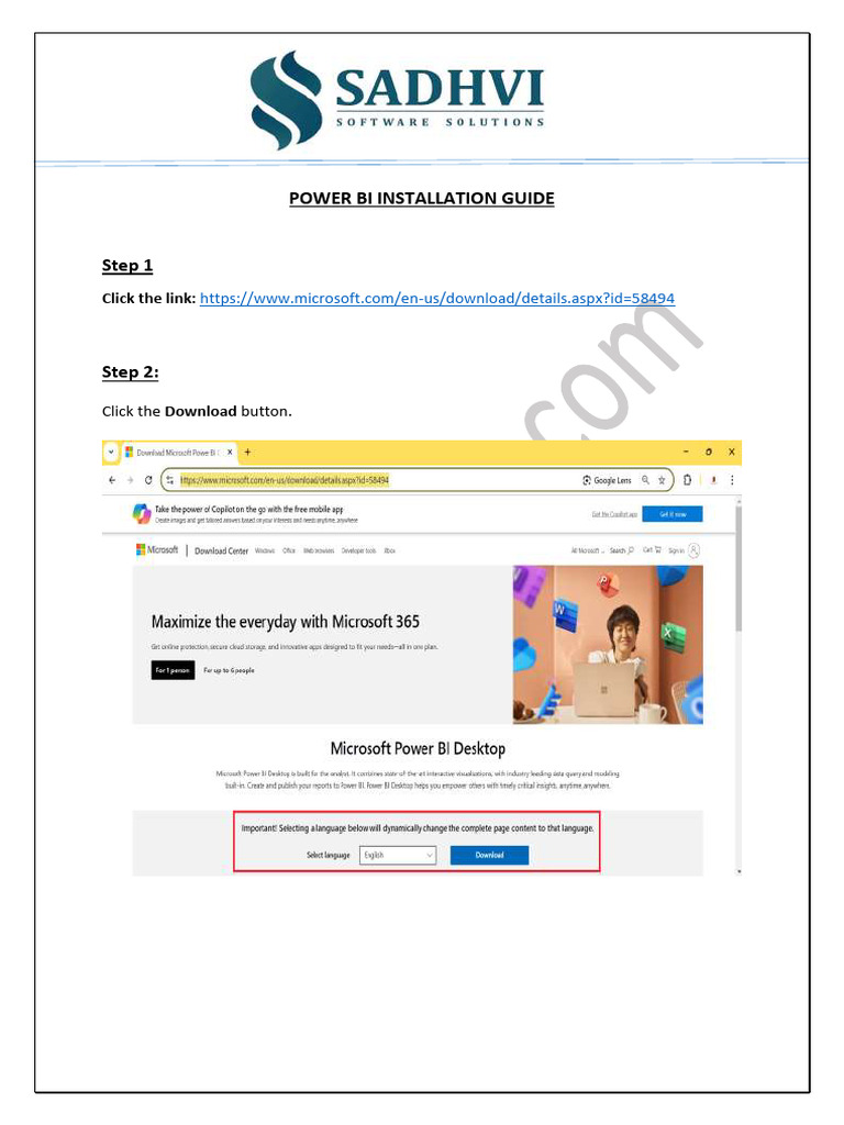 Powerbi Installation Guide For Colleges | PDF | Installation (Computer Programs) | Microsoft Windows