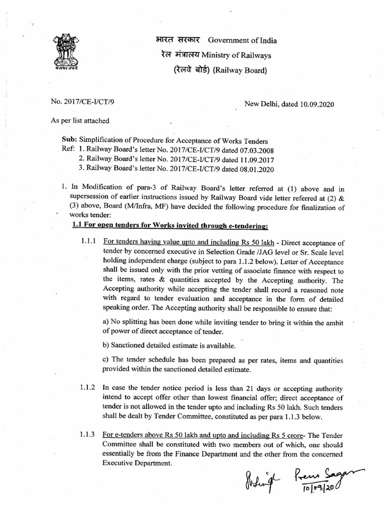 RB Letter No. 2017 CE-I CT 9 Dt. 08.01.2020 | PDF | New Delhi | Delhi