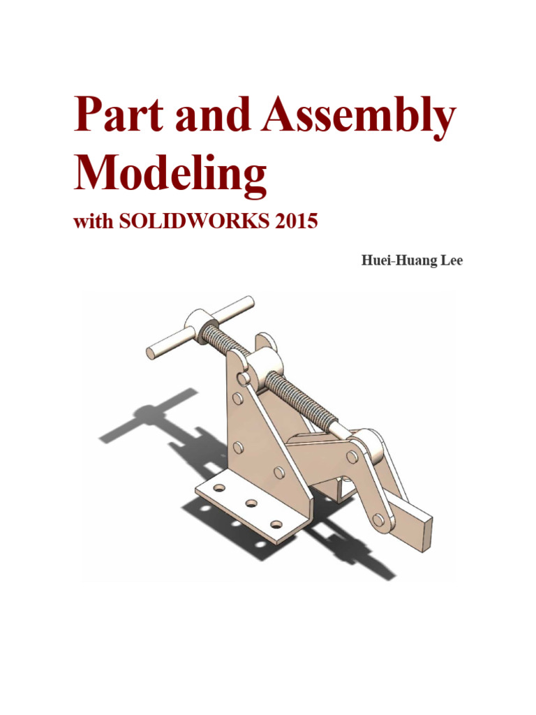 Part and Assembly Modeling With SOLIDWOR | PDF | Menu (Computing) | Circle